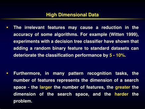Ppt High Dimensional Data Analysis Powerpoint Presentation Free