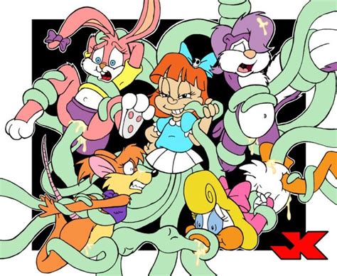 Babs Bunny Elmyra Duff Fifi La Fume Rhubella Rat Shirley The Loon