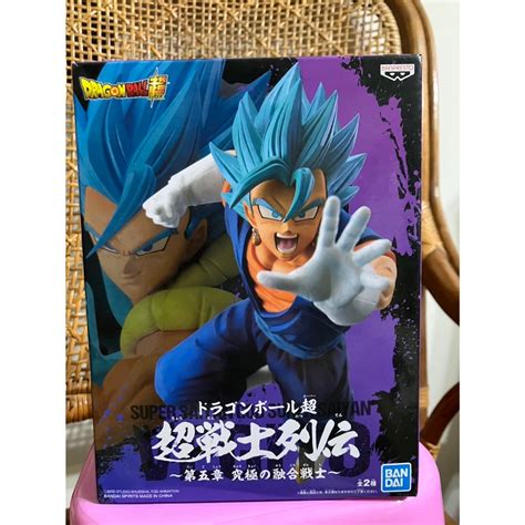 全新白證 七龍珠公仔 貝吉特 超戰士列傳 第五章 究極的融合戰士 神 超藍 達洛特 耳環 融合 蝦皮購物