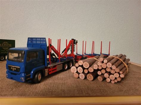 Man Holzzug Mit Palfinger Kran 1 50 Conrad Kaufen Auf Ricardo