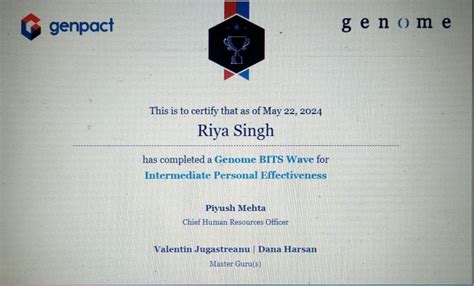 Riya Singh On Linkedin I Am Delighted To Announce That I Have
