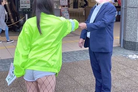 Political Staff Cause A Stir In Mini Skirts That Barely Cover Bottom