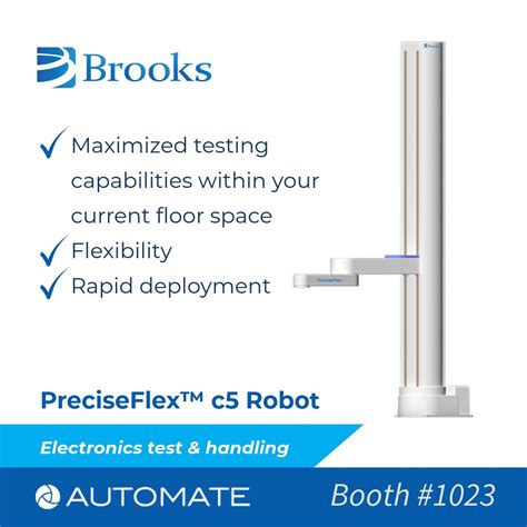 Automate2025 Robotics Innovation Electronictesting Brooksautomation Brooks Preciseflex Robots