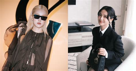 Blackpinks Jisoo And Rosé Stand Out At Paris Fashion Week Lavyon