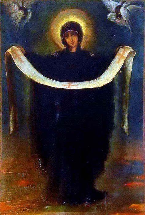 модерн в иконе Blessed Virgin Mary Church Art Sacred Art