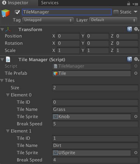 c trying to get gameobject to be created using variables from list