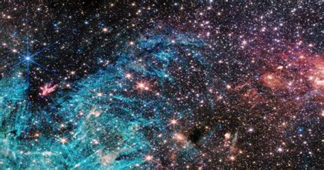 제임스웹 우주망원경 궁수자리 원시 별들의 모습 포착