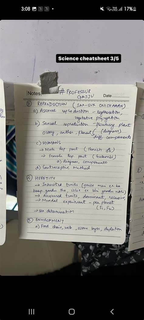 Gajju Ki Maths Cheatsheet Rcbse