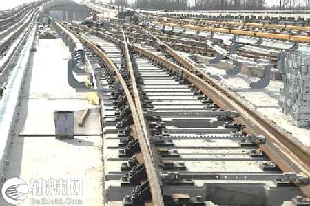 地铁板式道岔整体道床施工工法 轨魅网