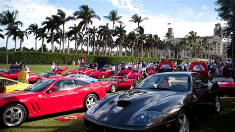 Ferraris Return To Palm Beach For The 34th Annual Cavallino Classic
