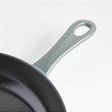 Staub 10 Eucalyptus Enameled Cast Iron Fry Pan Reviews Crate And Barrel