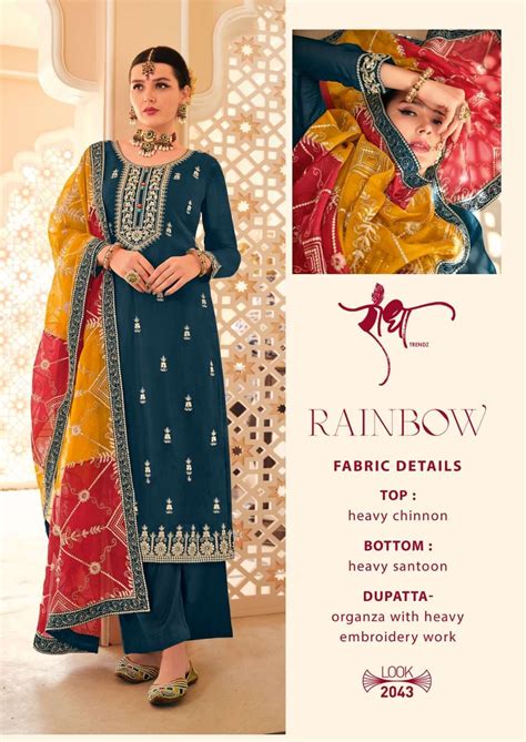 Radha Trendz Rainbow Pakistani Lawn Suits Online