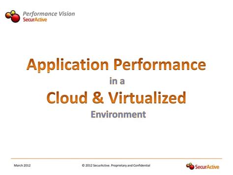 Workshop Apm In A Cloud And Virtualized Environment Ppt