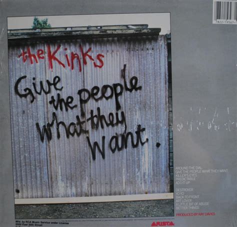 Kinks Give The People What They Want