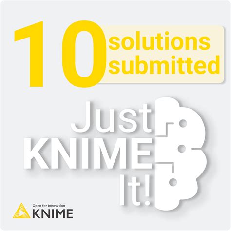 Just KNIME It Ten Solutions Credly