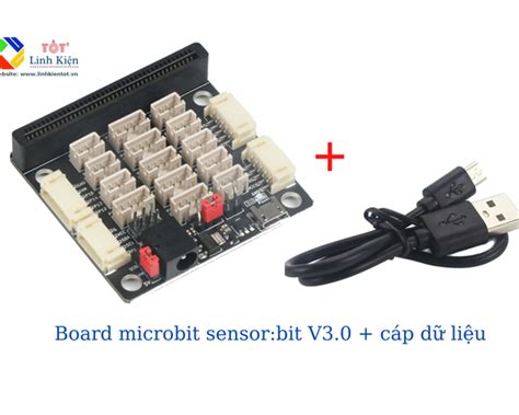 Board Mở Rộng Bbc Microbit V30 Kèm Cáp Bbc Microbit Sensorbit V3