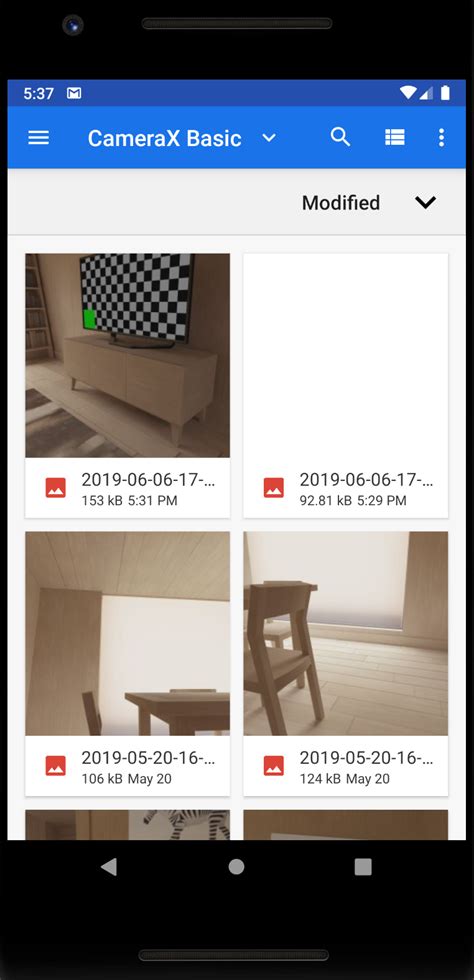 device gallery displays deleted photos · issue 18 · android camera