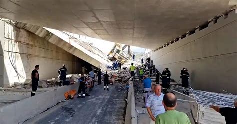 Al Menos Un Muerto Y 8 Heridos Grecia Por El Colapso De Un Puente En