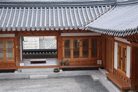 유토이미지 한국 전통 한옥 구조