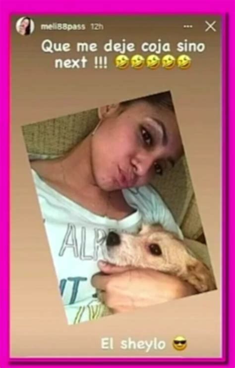 Sheyla Rojas Ex De Luis Adv Ncula Le Manda Indirecta A La Rubia Con Popular Frase Que Me Deje