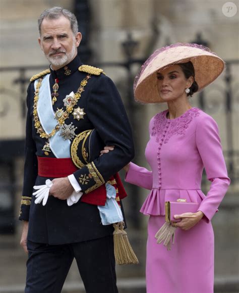 Photo Le roi Felipe VI et la reine Letizia d Espagne Les invités
