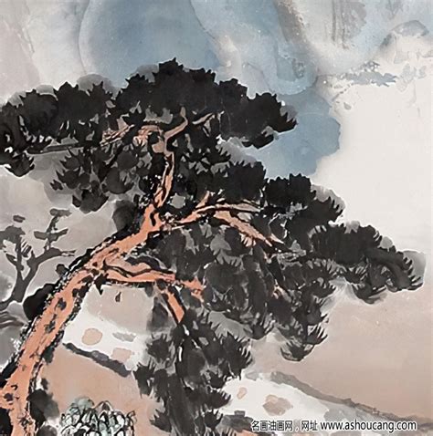 应野平国画 山水 1 高清大图下载 名画油画网