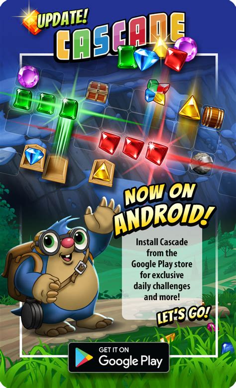 cascade now on android™ devices funkitron