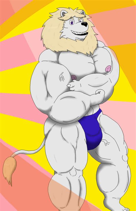 Rule 34 Alythewolfcat Anthro Big Bulge Blonde Mane Bulge Clothing