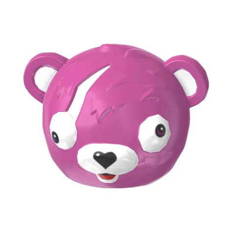 Lego Bear Costume Head Cover With White Muzzle And Black Heart Nose