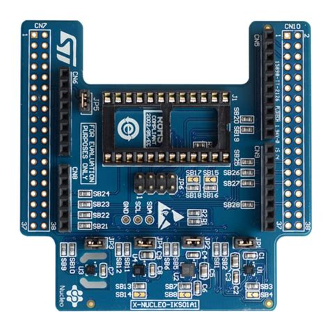 st x cube mems1 user manual pdf download manualslib