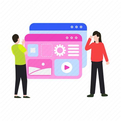Webpagedesign App Software Developer Icon Download On Iconfinder
