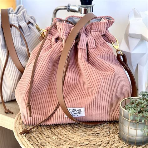 Kit Diy Sac Seau Velours C Tel La Petite Canette
