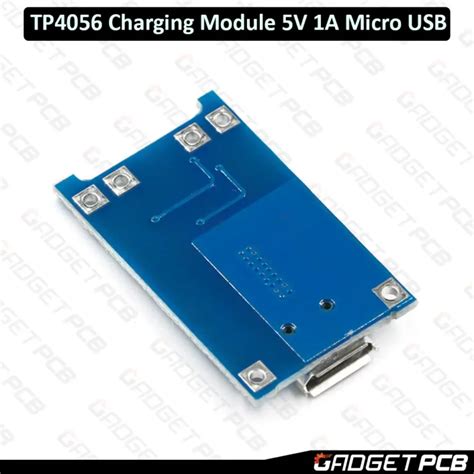 Tp4056 Charging Module 5v 1a Micro Usb With Current Protection Price In Bangladsh