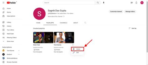 How To Delete A Playlist On Youtube Beebom