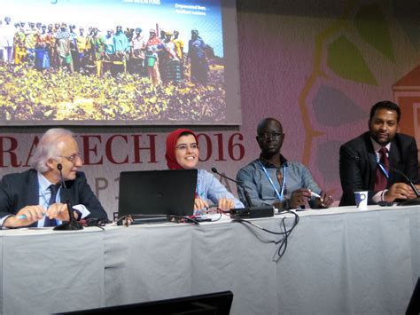 Cop22 Adaptation Fund Side Event On Implementing Climate Resilient