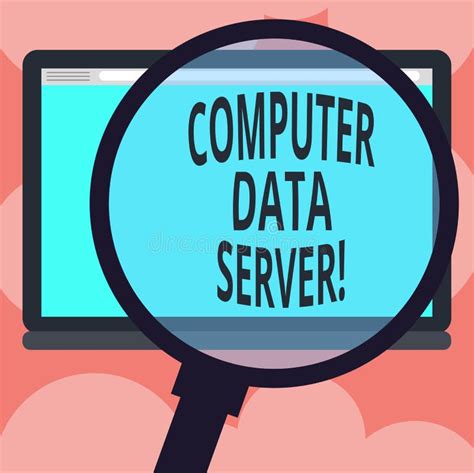 Writing Note Showing Computer Data Server Business Photo Showcasing
