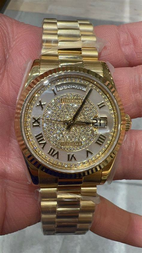 Mens Solid Gold Luxury Watches On Carousell