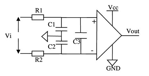 The Schematic Of Signal Conditioning Unit Download Scientific Diagram