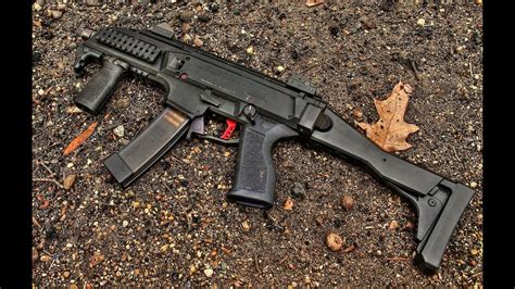 Low Light Muzzle Flash Test CZ Scorpion Evo 3 YouTube