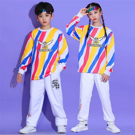 儿童团体啦啦操拉拉队服装男女小学生运动会开幕式班服舞蹈演出服虎窝淘