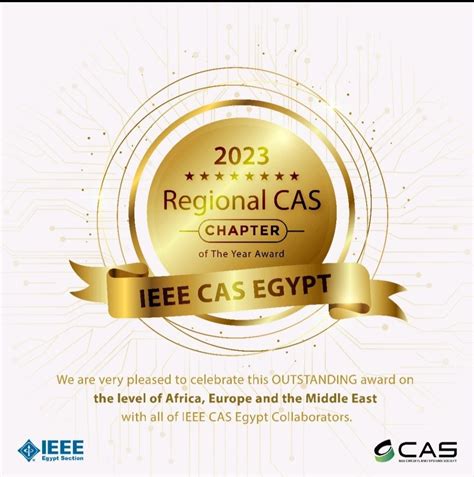 Ahmed H Madian On Linkedin Congratulations For The Ieee Circuits And Systems Cas Egypt