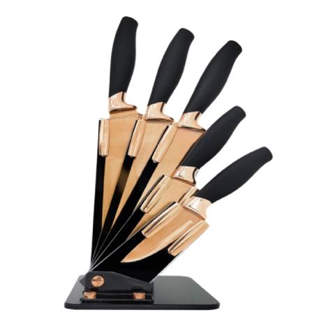 Copper Pro 5 Piece Set Kitchen Knife 81095 Rural King