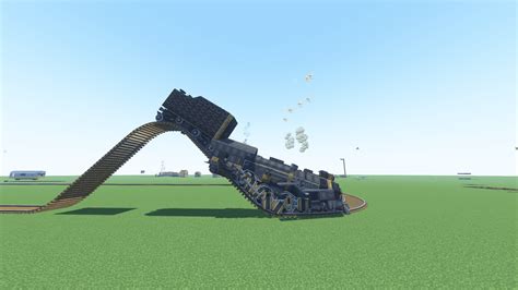 First Train I Made In Create With The Help Of Steam N Rails R Createmod