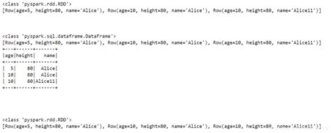 Pyspark Rdd Dataframe互转sparkres Csdn博客