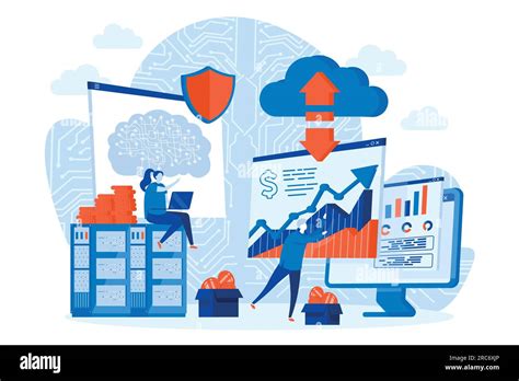 Fintech Vector Vectors Hi Res Stock Photography And Images Alamy