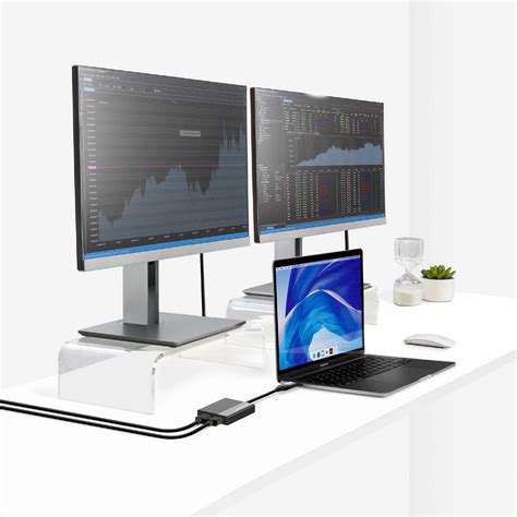 Simplecom DA369 USB 3 0 Or USB C To Dual 4K HDMI 2 0 Display Adapter