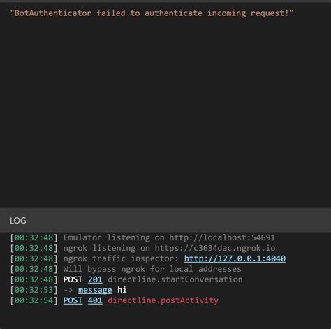 Error Running The Sample C Microsoftbotsampleaadv2bot · Issue 4908 · Microsoftbotframework
