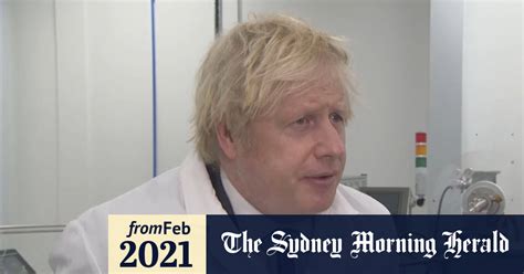 Video Boris Johnson On The Oxford Jab