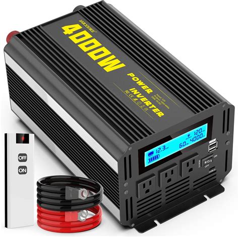 Jarxioke 4000 Watt Pure Sine Wave Power Inverter