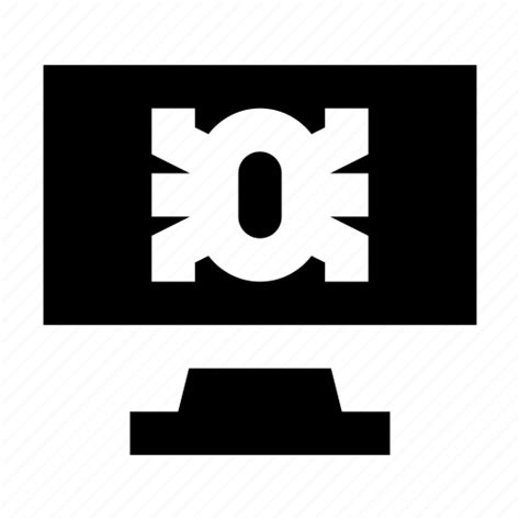 Virus Malware Trojan Worm Spyware Ransomware Programming Icon